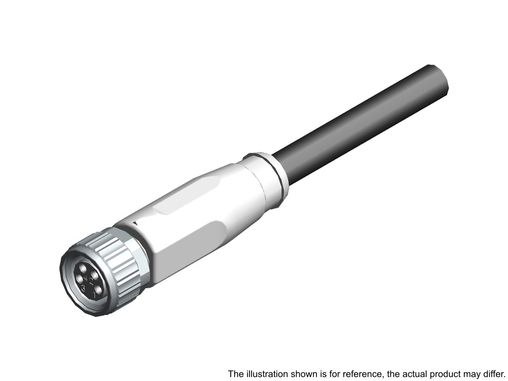 Accessory for Lighting - Cable-M8-4p-5A-straight-1m