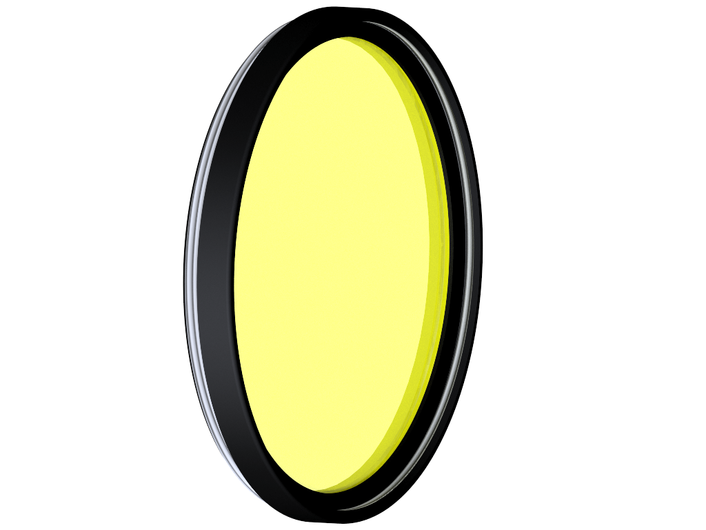 Colour Filter Yellow - Colour filter yellow M52x0.75