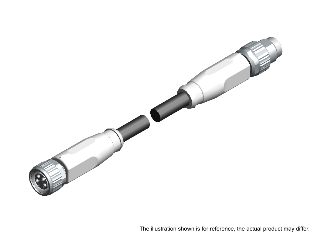 Accessory for Lighting - Extension cable-M8-4p-5A-3.0m